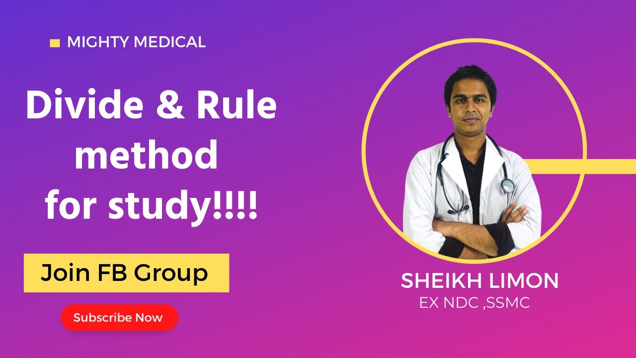 Divide And Rule Method For Study By Limon Vaia YouTube divide-and-rule-method-for-study-by-limon-vaia-youtube