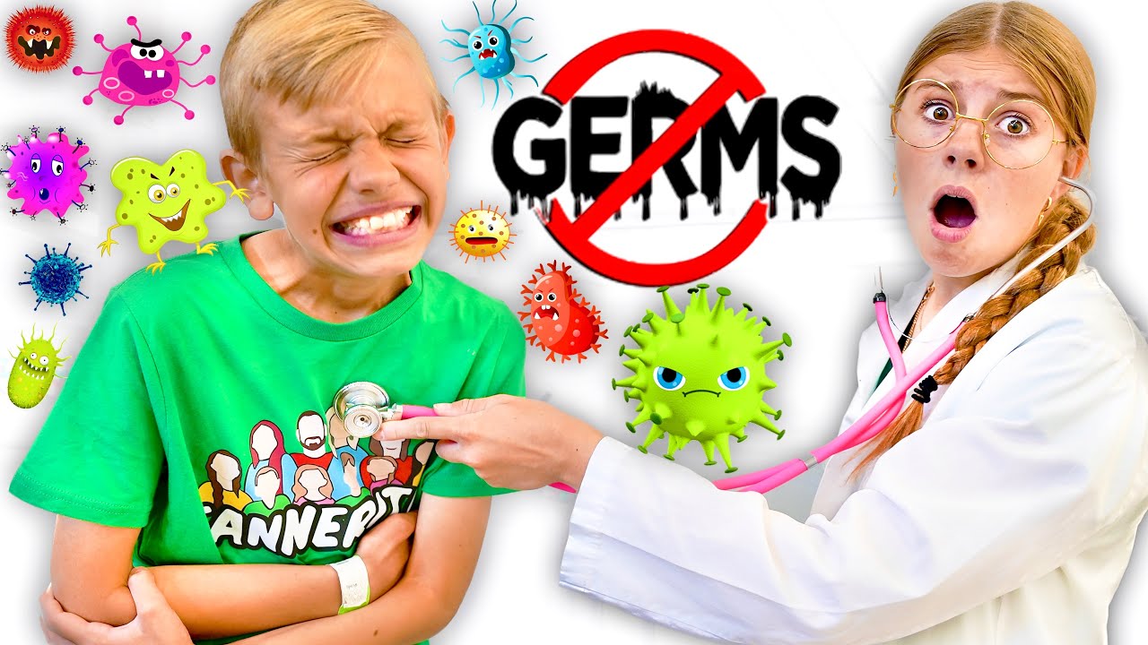 Doctor Visit To Learn Importance Of Washing Hands Germs Story! - YouTube