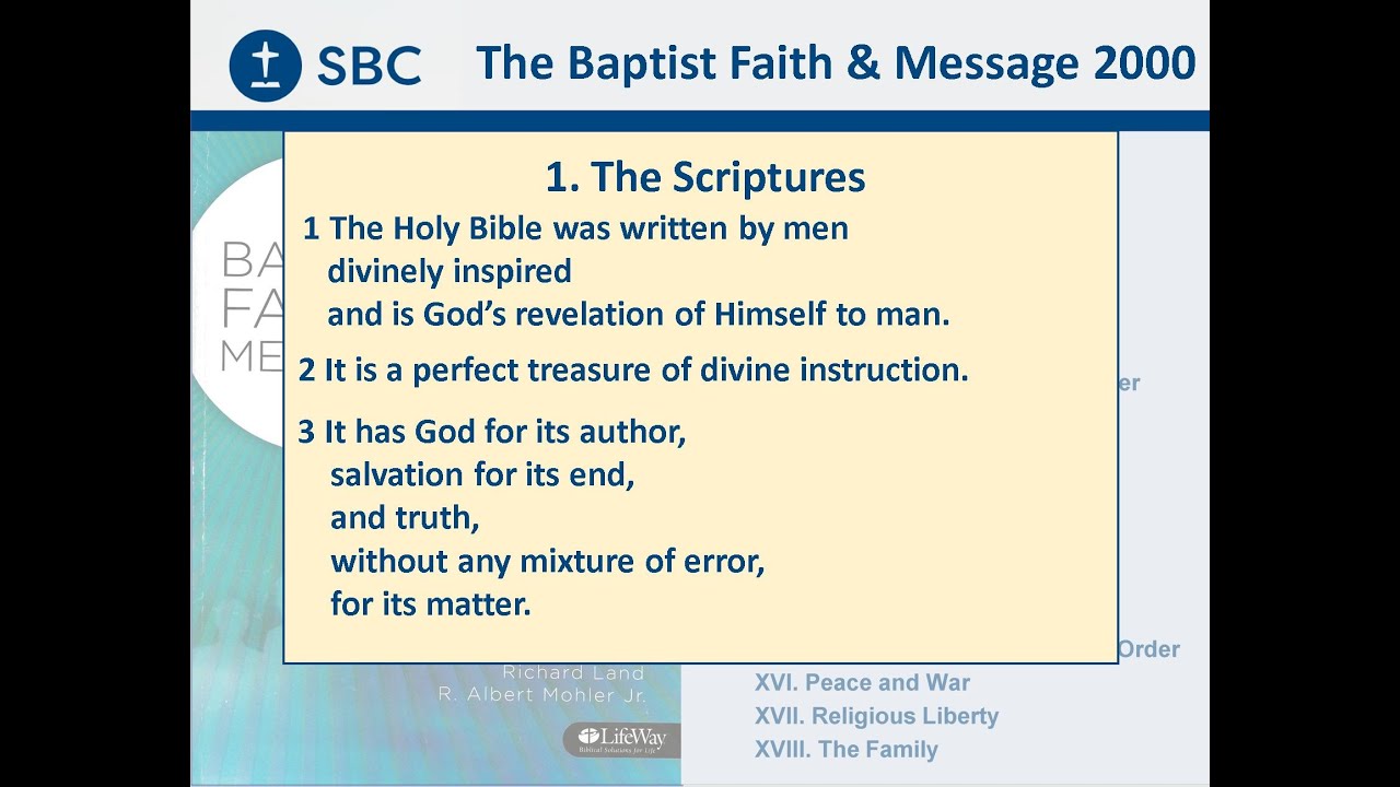 TWO MIN BFM 01 The Scriptures m1 - YouTube