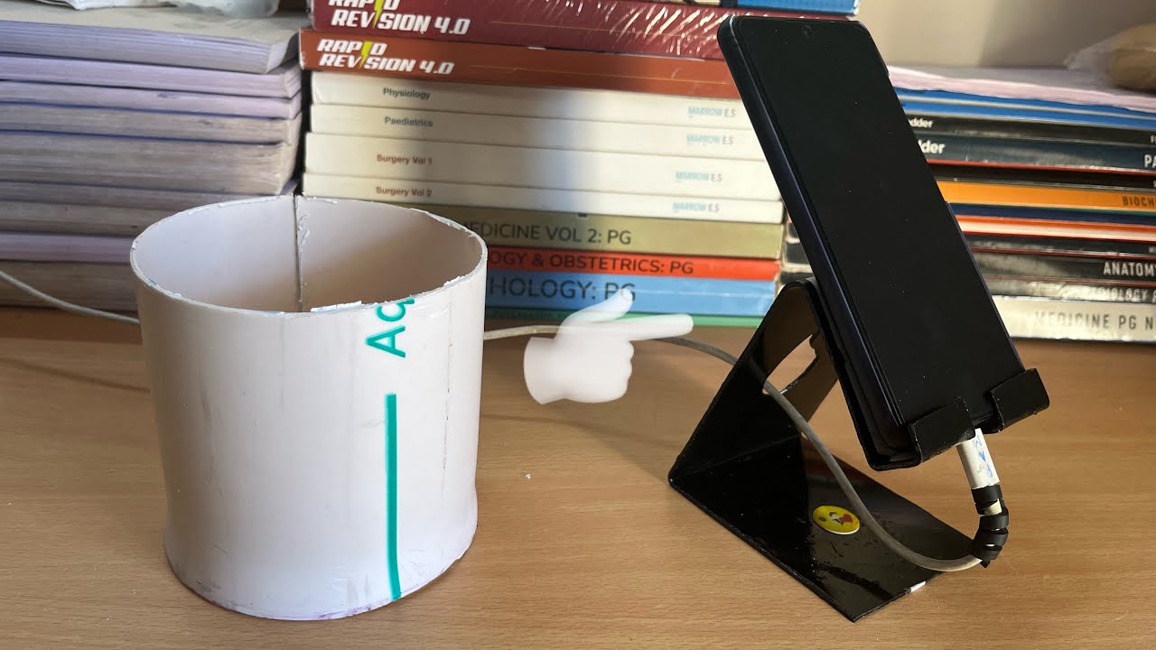 Make Mobile stand from PVC pipe | Best out of waste - YouTube