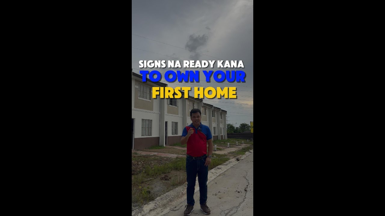 Ito ang 𝐒𝐈𝐆𝐍𝐒 na ready kana to 𝐎𝐖𝐍 your 𝐅𝐈𝐑𝐒𝐓 𝐇𝐎𝐌𝐄! - YouTube