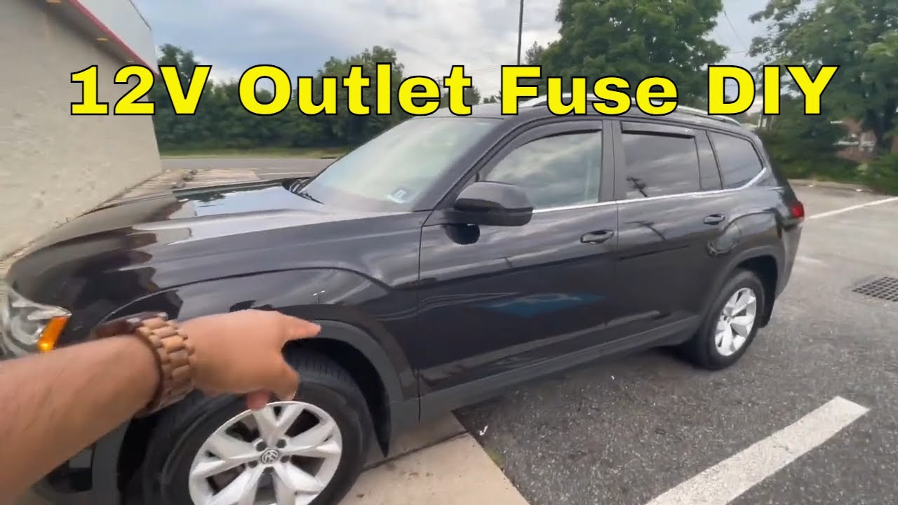 How to fix 12v outlets if they stop working on a VW Atlas 2018-2020 ...