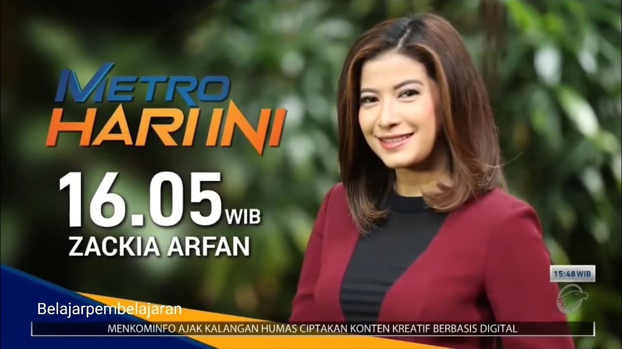 Sesaat Lagi Metro Hari Ini Bersama Zackia Arfan Versi 2020 - YouTube