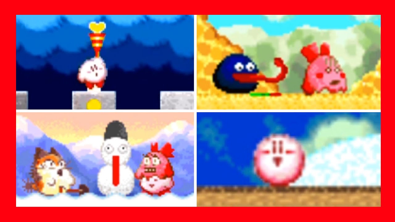 Welcome to Dream Land: All Stage Intros in Kirby's Dream Land 3 - YouTube