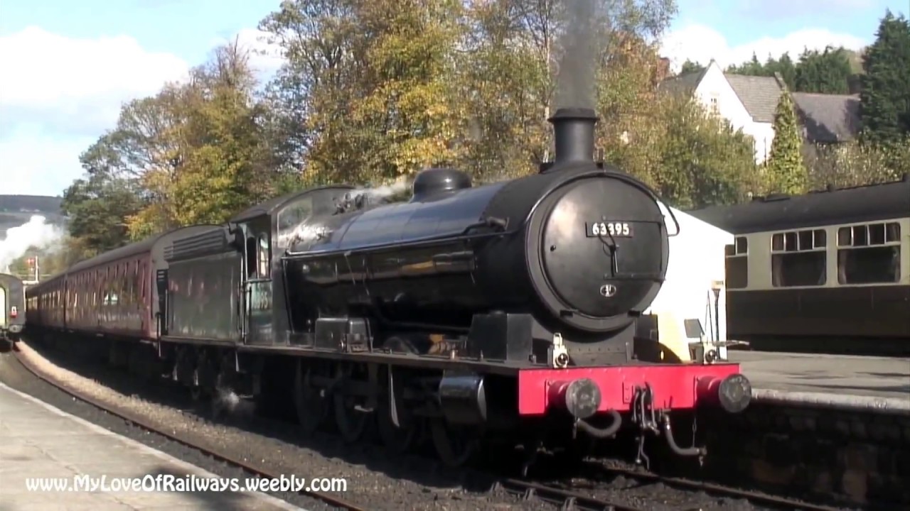 LNER Q6 63395 at work on the NYMR - YouTube