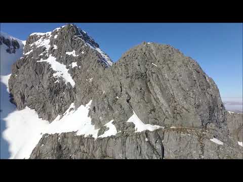 BEN NEVIS, Climbers on TOWER RIDGE, SCOTLAND