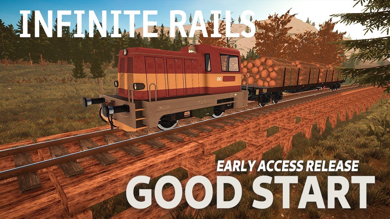 Infinite Rails - Lay tracks, add scenery, drive trains - First Look EA ...
