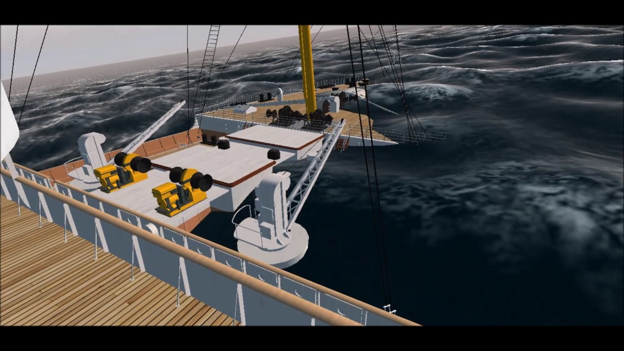 HMHS Britannic sinking for the 100° anniversary Virtual Sailor - YouTube