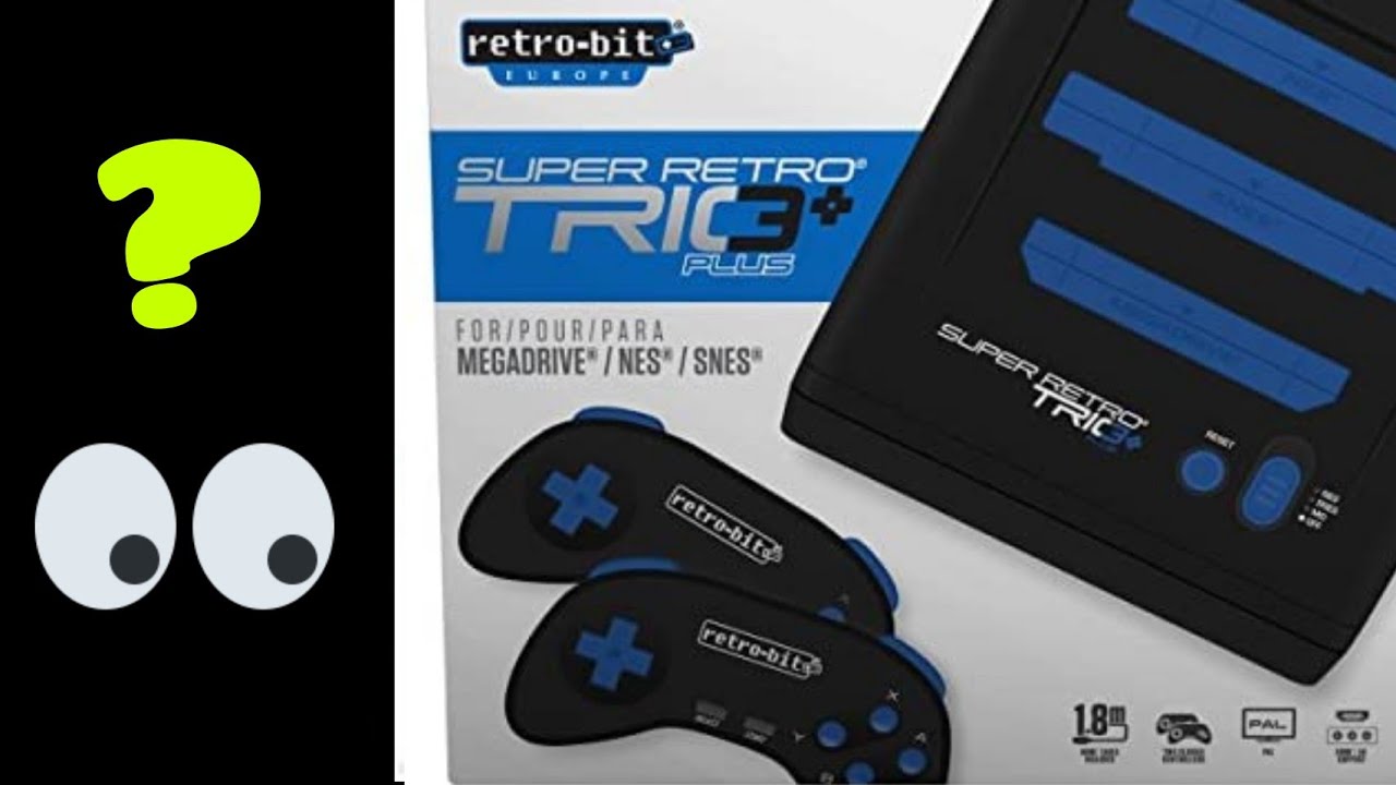 Super retro trio 3+ Genesis/Snes/Nes - YouTube