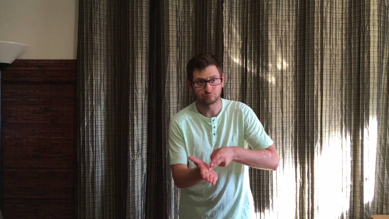 ASL Practice Sentence: Honest - YouTube