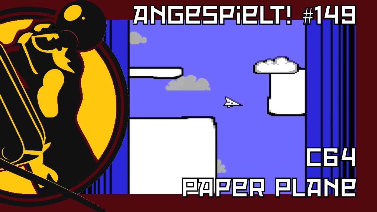 Paper Plane (Commodore 64) | Gagzweitverwertung | Angespielt! #149 ...