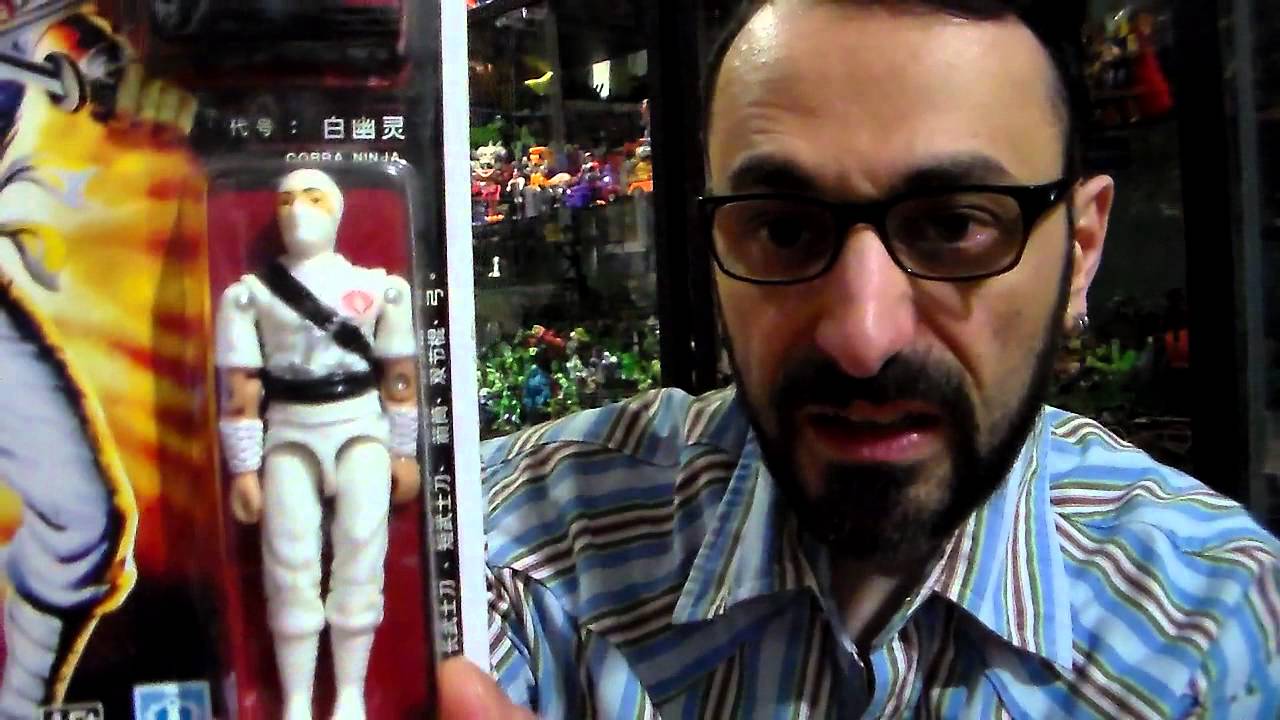 G.I.Joe Storm Shadow (home made card fake) Plasticjunky - YouTube