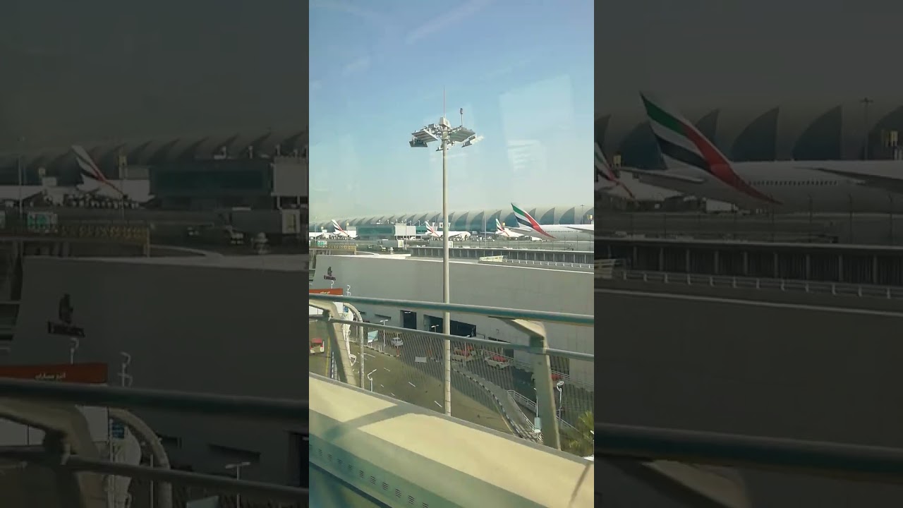 Come to Dubai. DXB T3 view #dubai - YouTube