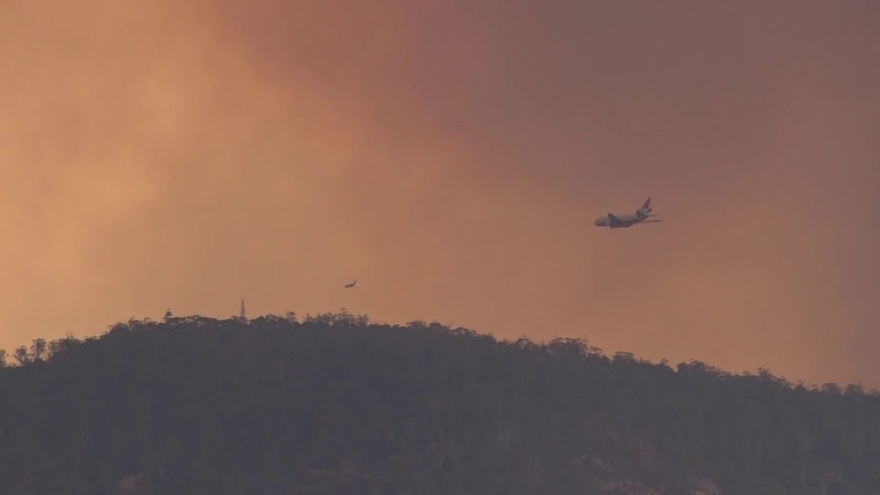 Orroral Valley Bushfire 29th January 2020 - YouTube