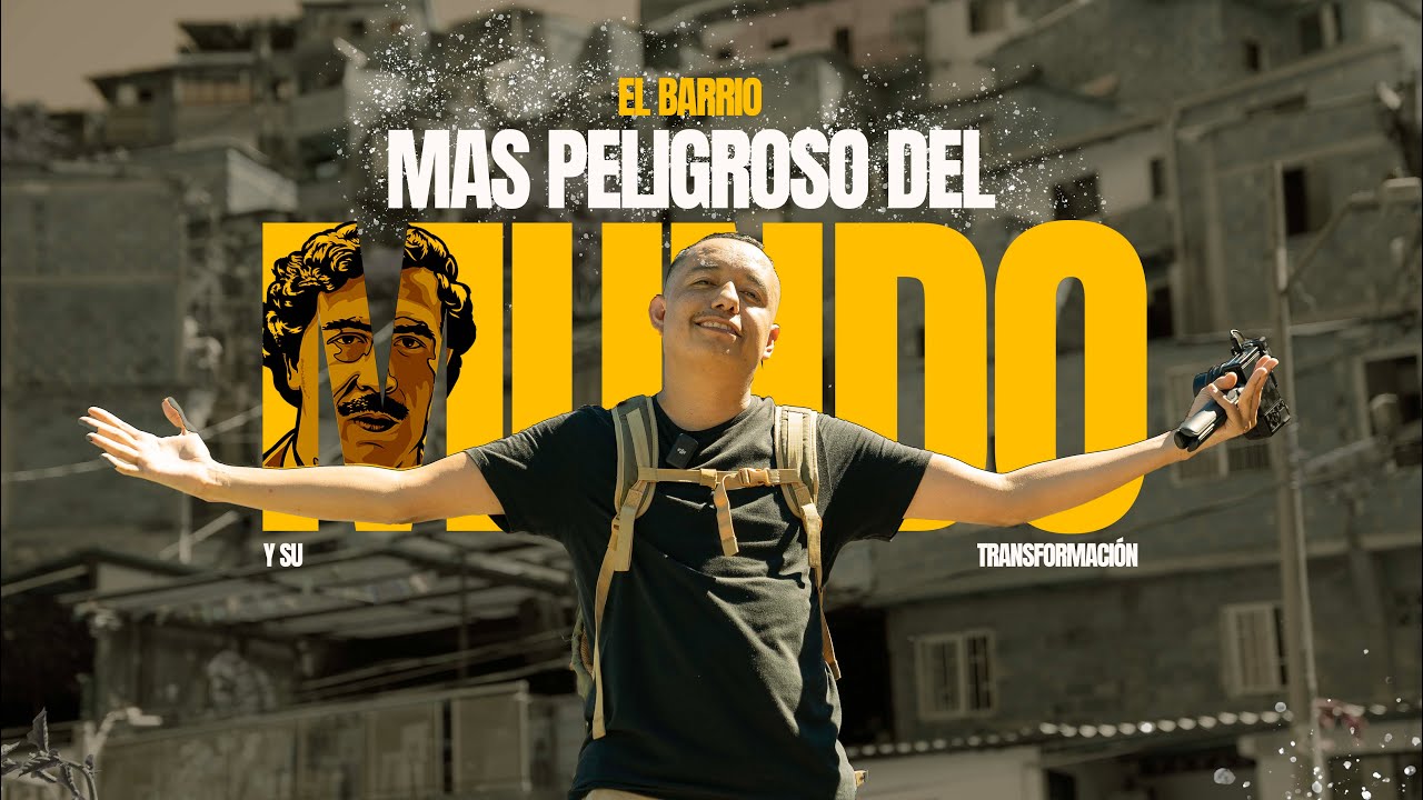 Entramos a un barrio colombiano | la comuna 13 - YouTube
