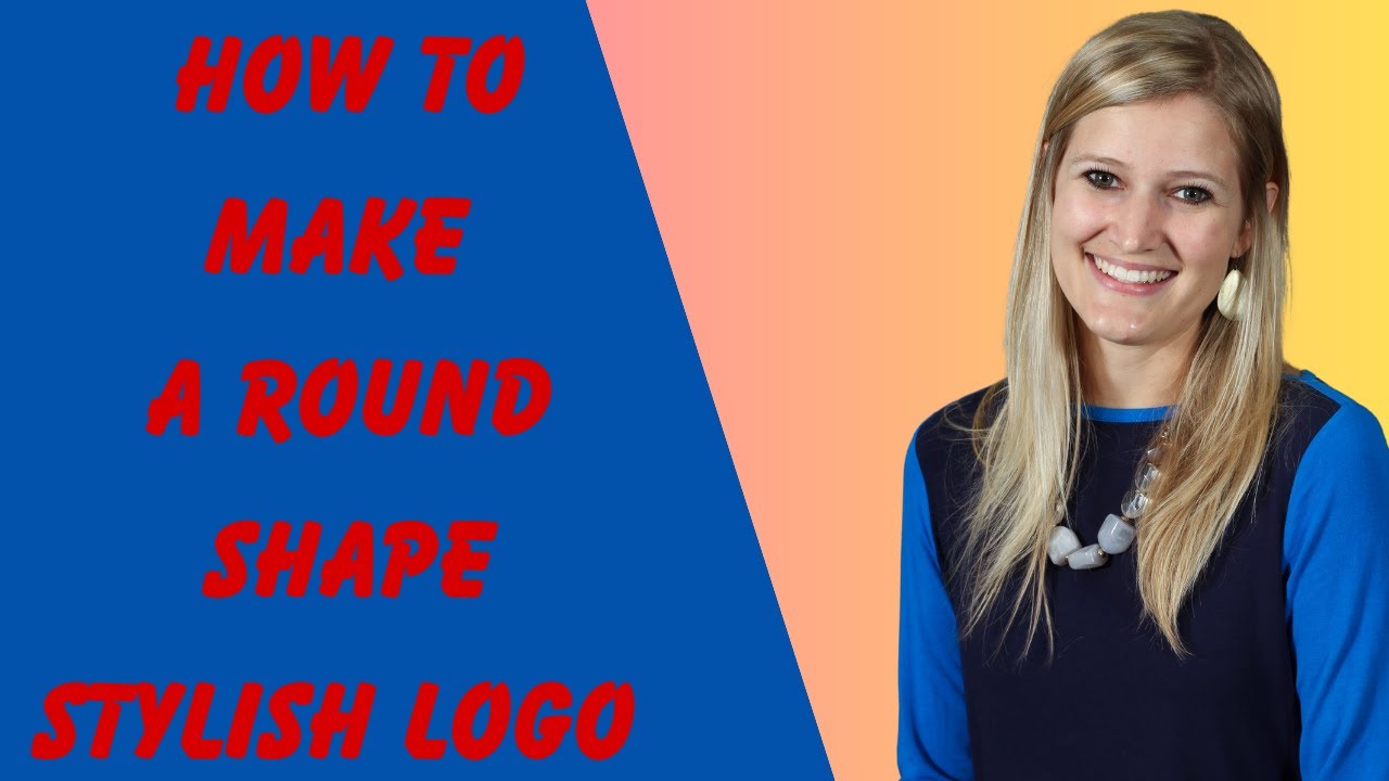 How to make Round Type of Amazing Logo ; make very easy and simple logo ...