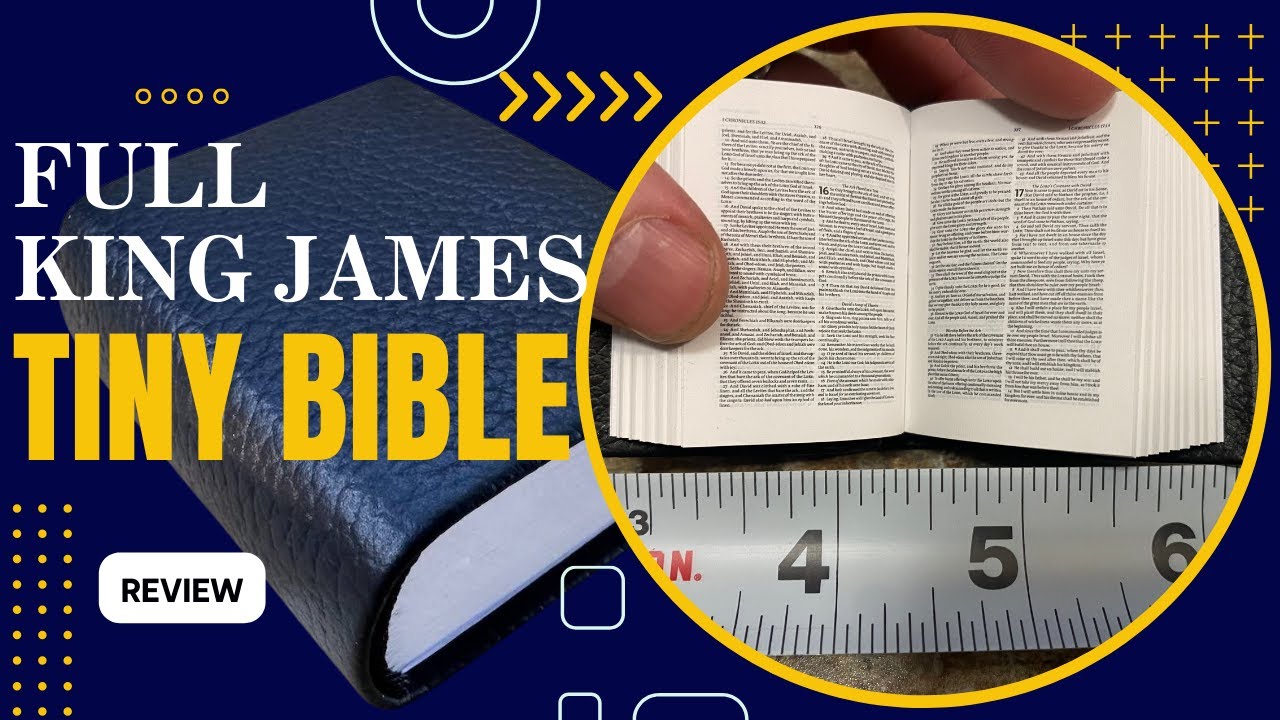 KJV Tiny Bible - YouTube