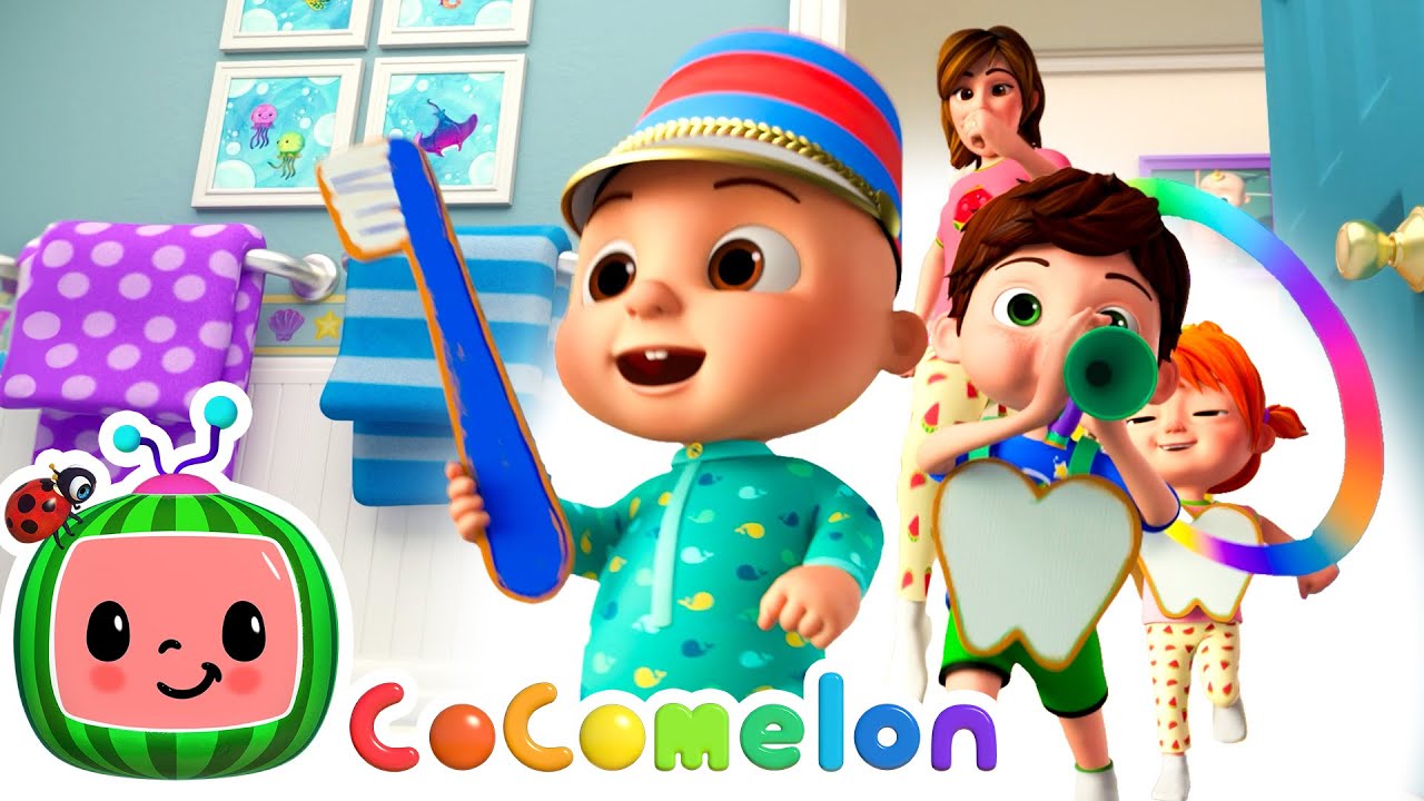 Brushing Teeth March – Smile & Shine! 🪥🎉| BEST OF COCOMELON | Sing ...