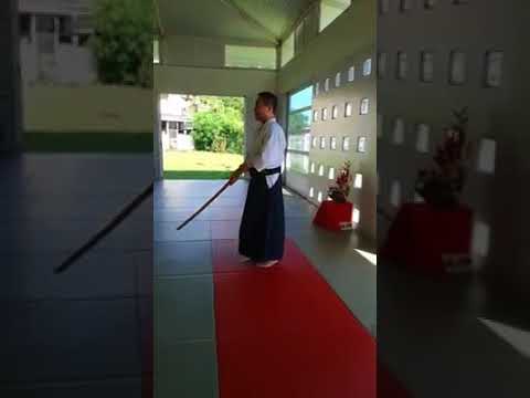 Battojutsu 1st Technique - YouTube