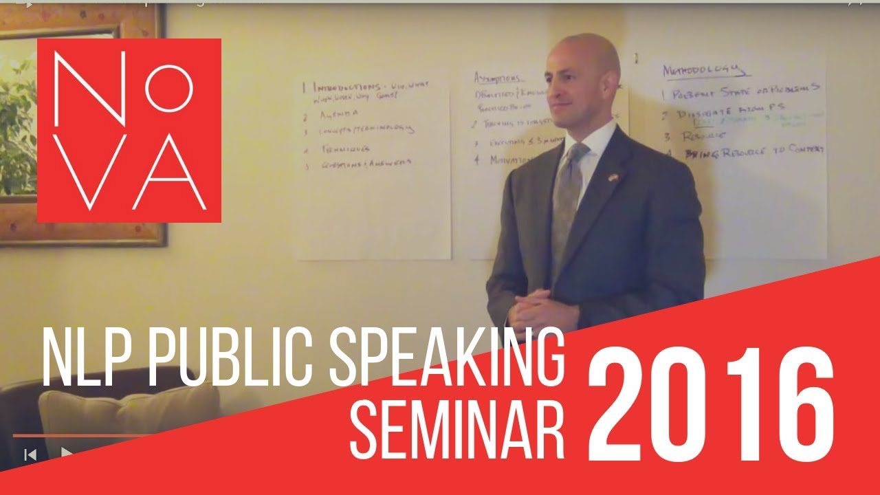 NLP Public Speaking Seminar - YouTube