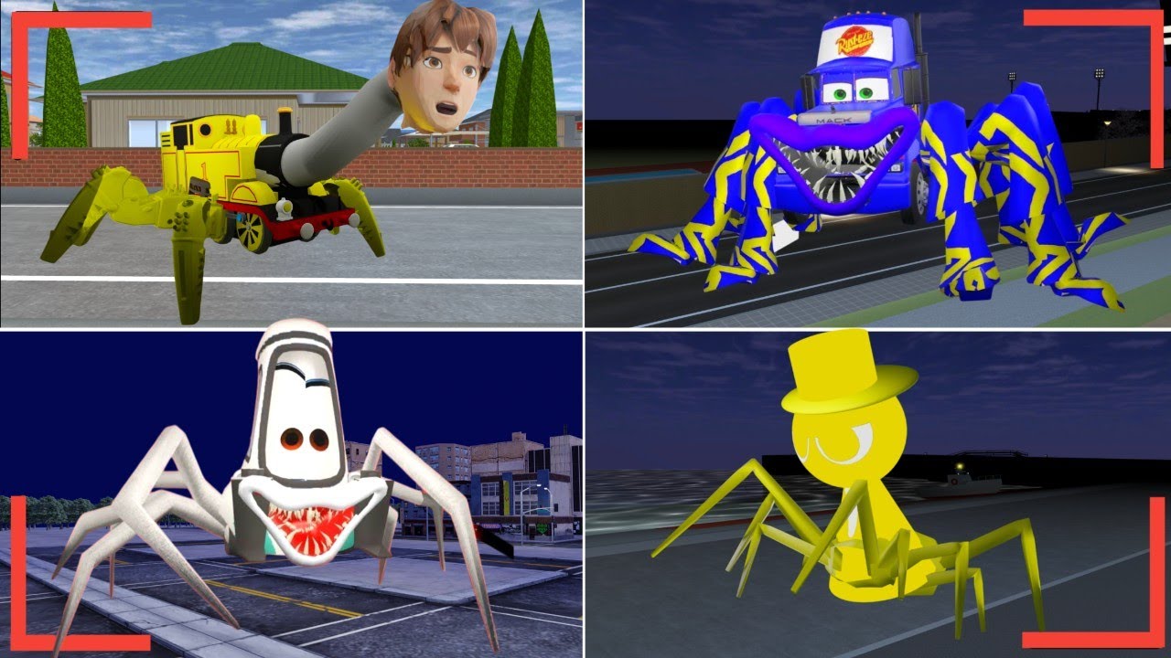 Full Movie Compilation Spider Thomas Yuta VS Guido Spider VS Mack ...