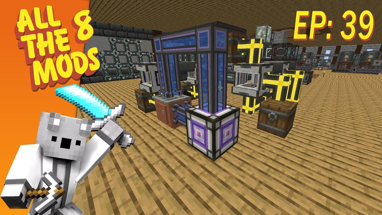 Pumping water for a Singularity | ATM8 Episode 39 - YouTube