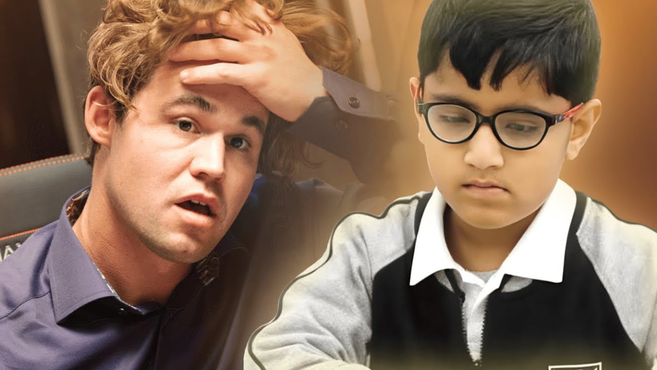 This 9-Year-Old Nearly Beat Magnus Carlsen! 😱 - YouTube