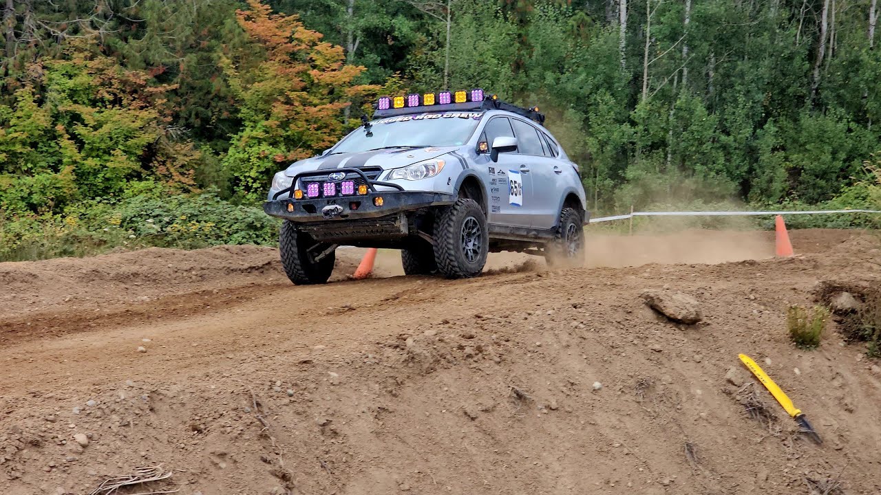 Off-road Subaru crosstrek try’s rally cross, BIG AIR TIME!!!! Raceworks ...