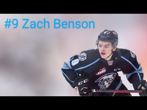 Zach Benson Highlights - 2023 NHL Draft - YouTube