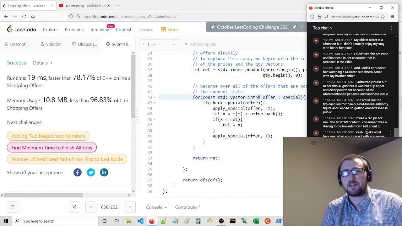Shopping Offers, Medium, C++, LeetCode - YouTube