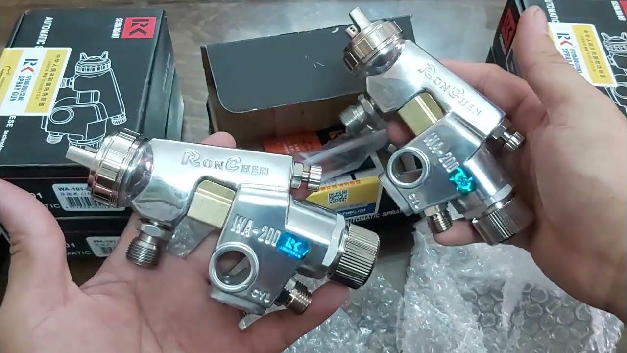 Súng phun sơn WA-200-402-Ronchen - YouTube