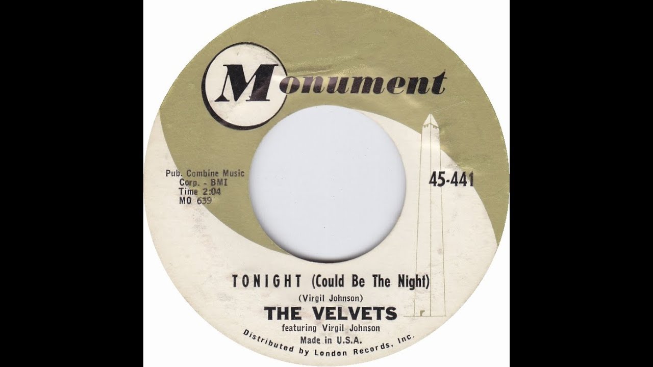 THE VELVETS - Tonight (Could Be the Night) - YouTube