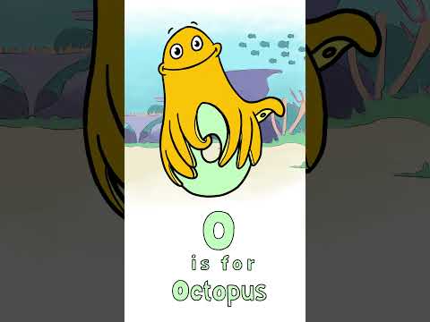 Letter O Alphabet Loops / full video on channel #jesterkids