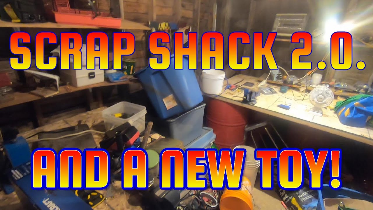 SCRAP SHACK 2.0. NEW TOY! - YouTube