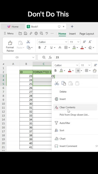 Adding Leading Zeroes How To Add Zeroes In Front Of Numbers In Excel Tutorial Trending