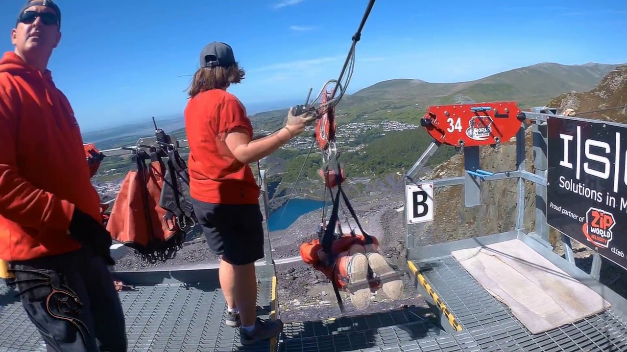 Fastest ZIP World Velocity, Wales, UK - YouTube