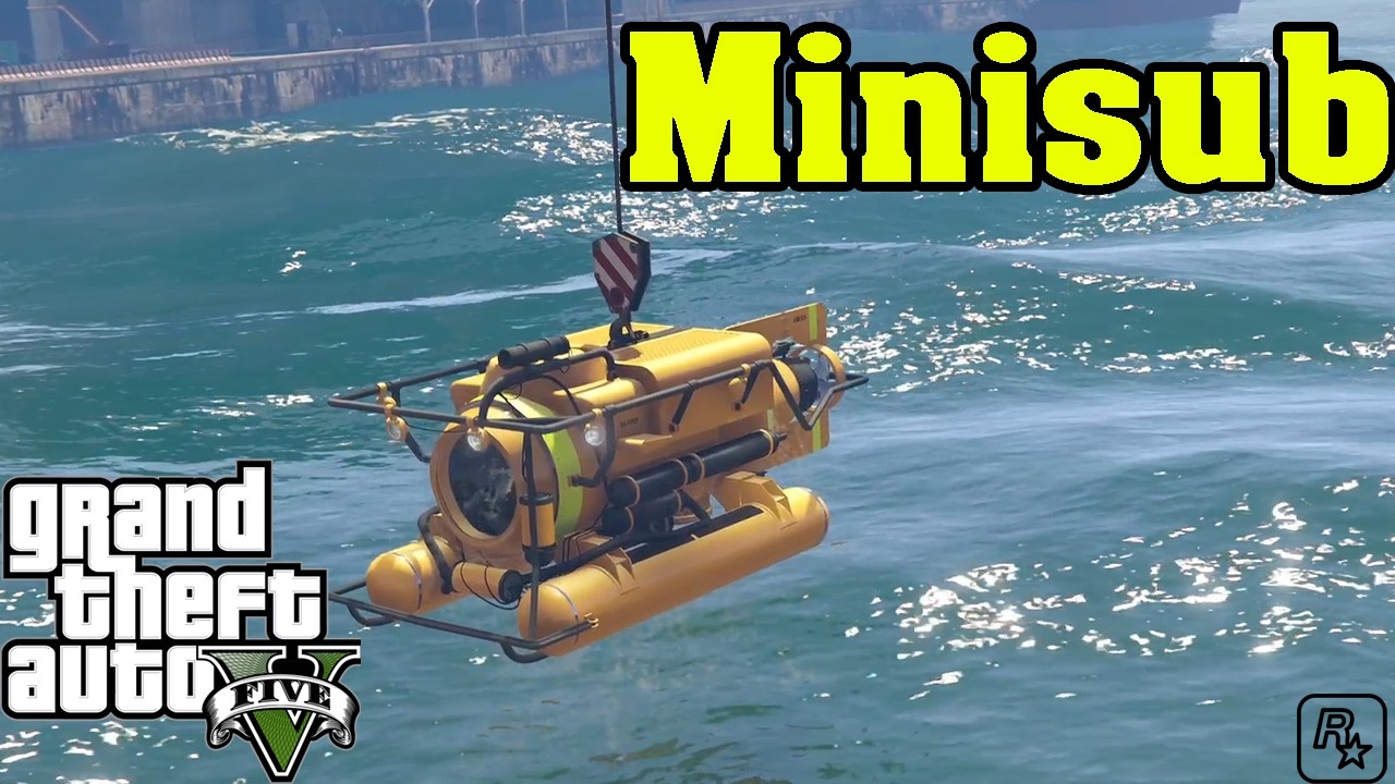GTA 5 Minisub mission Completion - YouTube