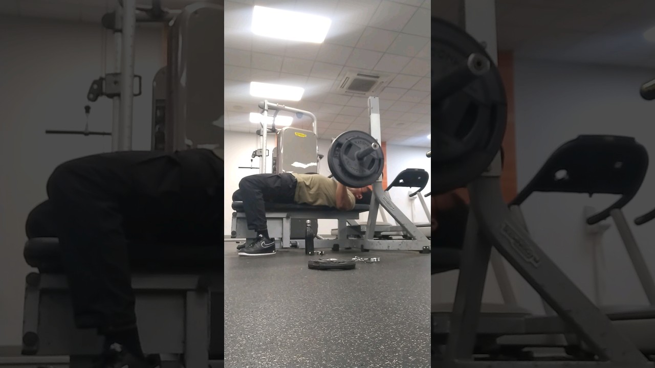 120kg x6 bench press (best ever bench pr!!!!!!) - YouTube