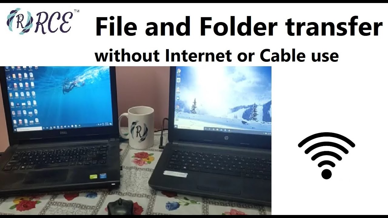 Quick File/Folder Transfer in WIFI Zone (Without using Internet) - YouTube