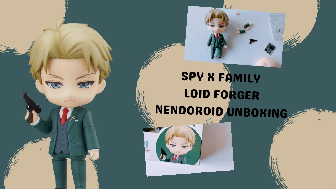 Spy X Family Loid Forger Nendoroid Unboxing! - YouTube