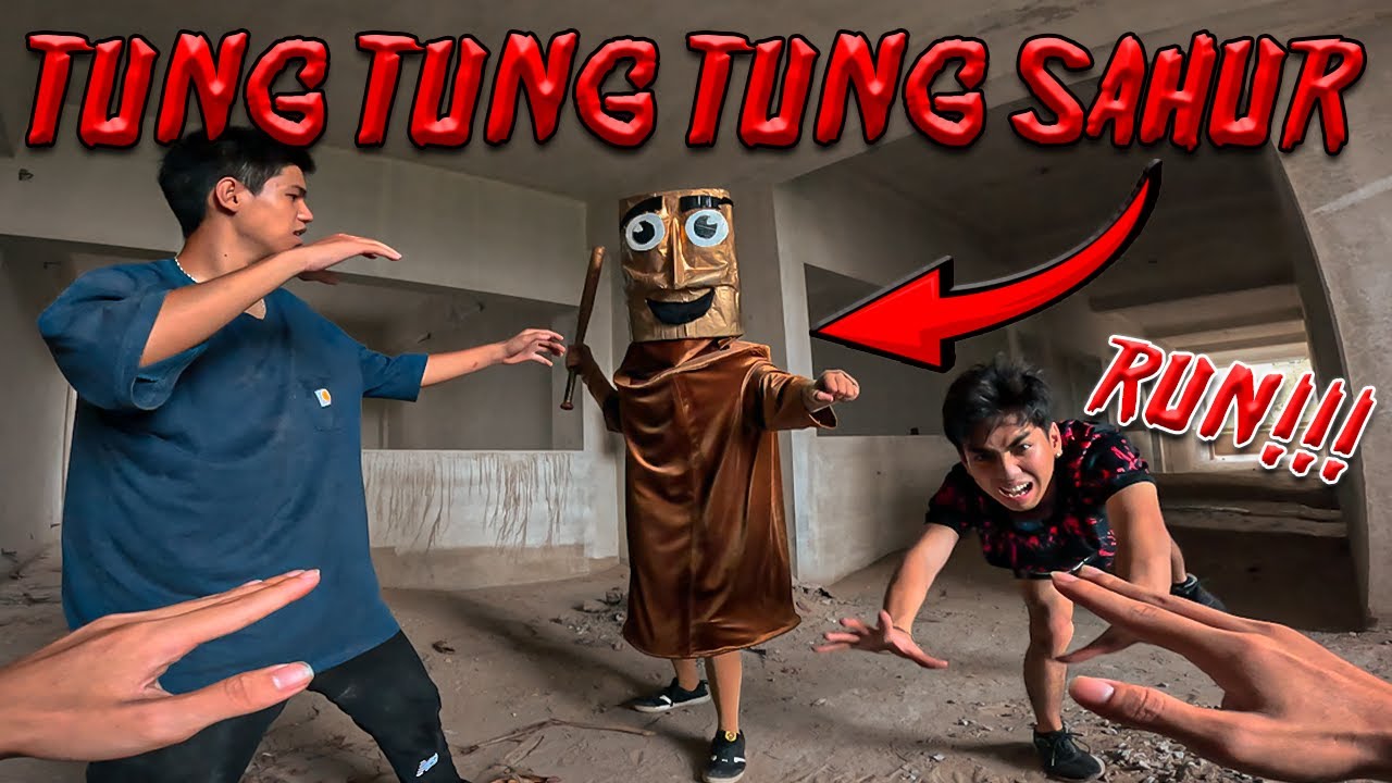 TUNG TUNG TUNG SAHUR in REAL LIFE ESCAPING 8.0 l Horror Parkour POV ...