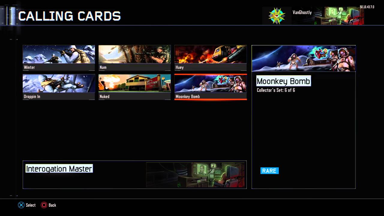 Call of Duty®: Black Ops III Calling Cards [BO1] - YouTube