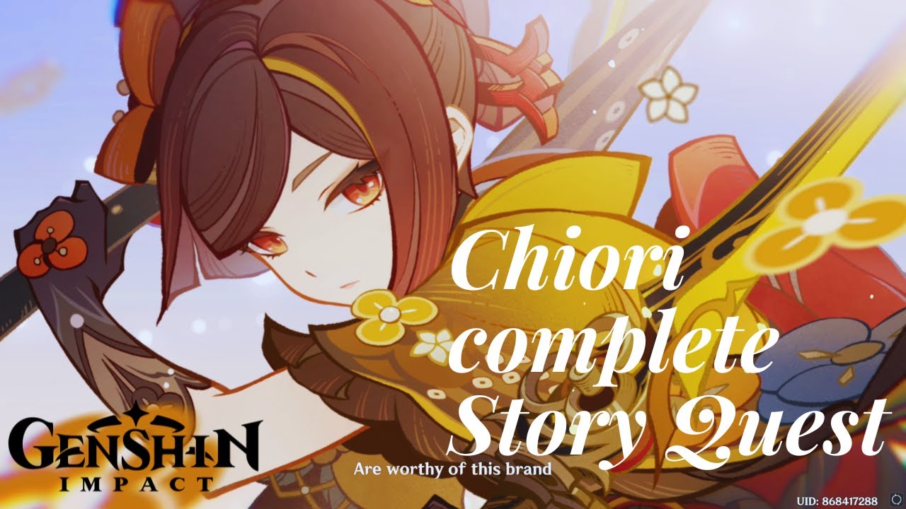 Chiori Story Quest (Full Quest) Cisoria Chapter - YouTube