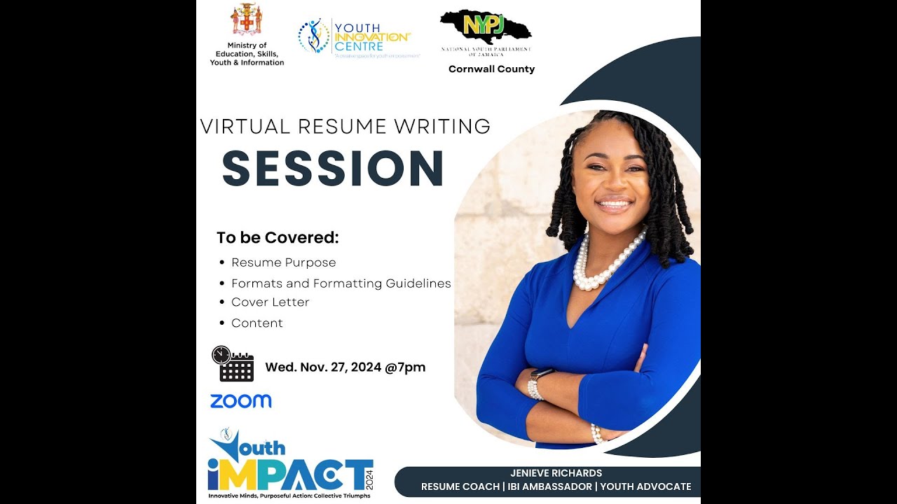 Virtual Resume Writing Session - YouTube
