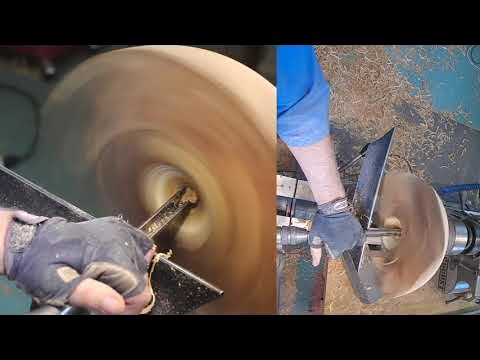 Woodturning Green wood natural edge bowl Tournage sur bois bol en bois vert - YouTube
