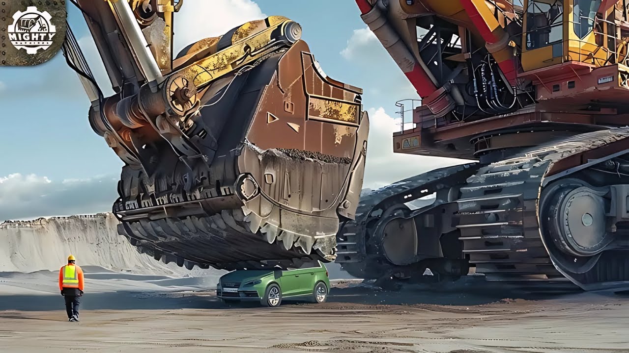 Top 5 Largest Excavators: The Earth-Moving Giants - YouTube