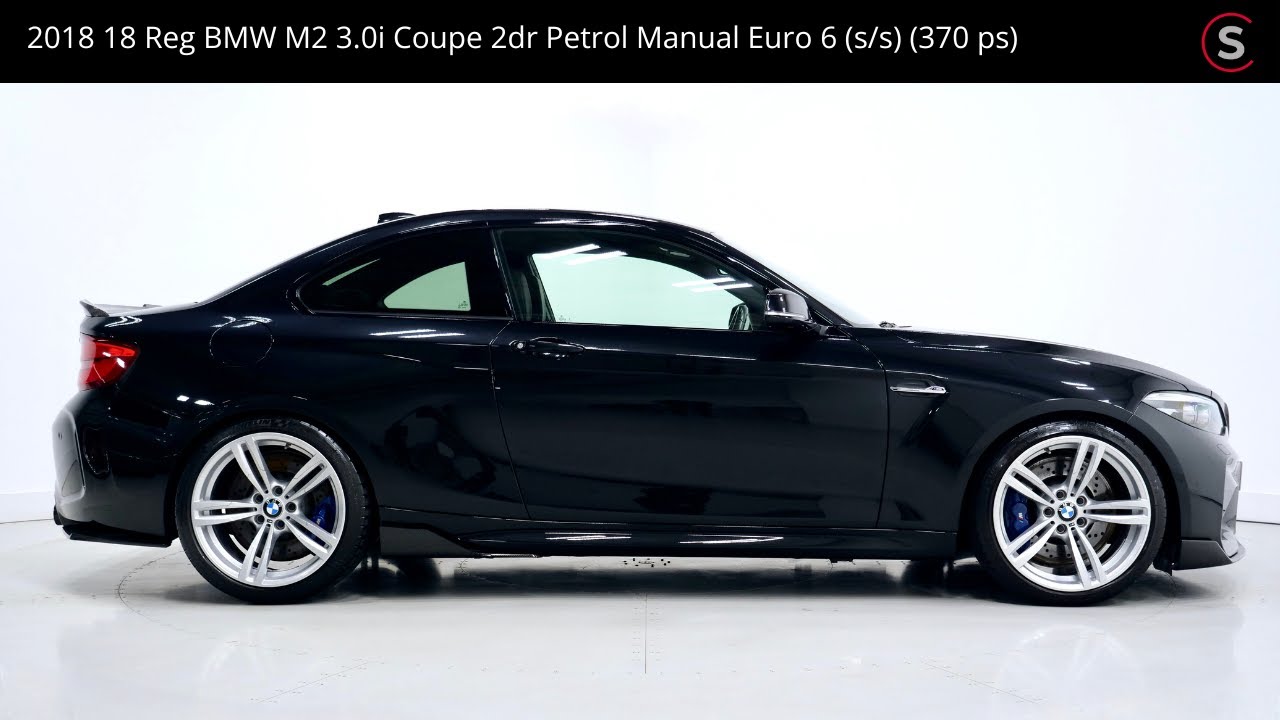 2018 18 Reg BMW M2 3.0i Coupe 2dr Petrol Manual Euro 6 (s/s) (370 ps ...