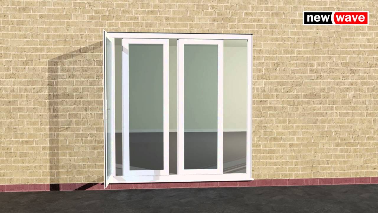 New Wave Door - 3 Panel (Left Slide) - YouTube
