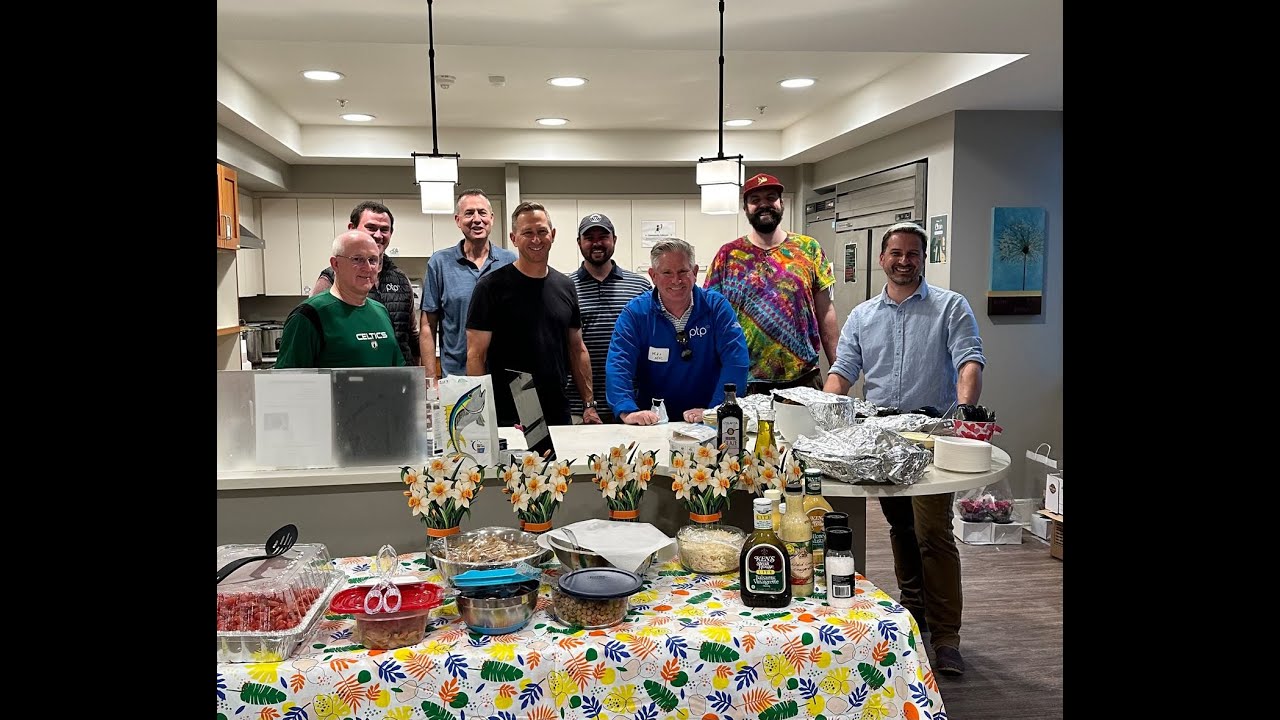 PTP Gives Back at the Boston Hope Lodge - YouTube
