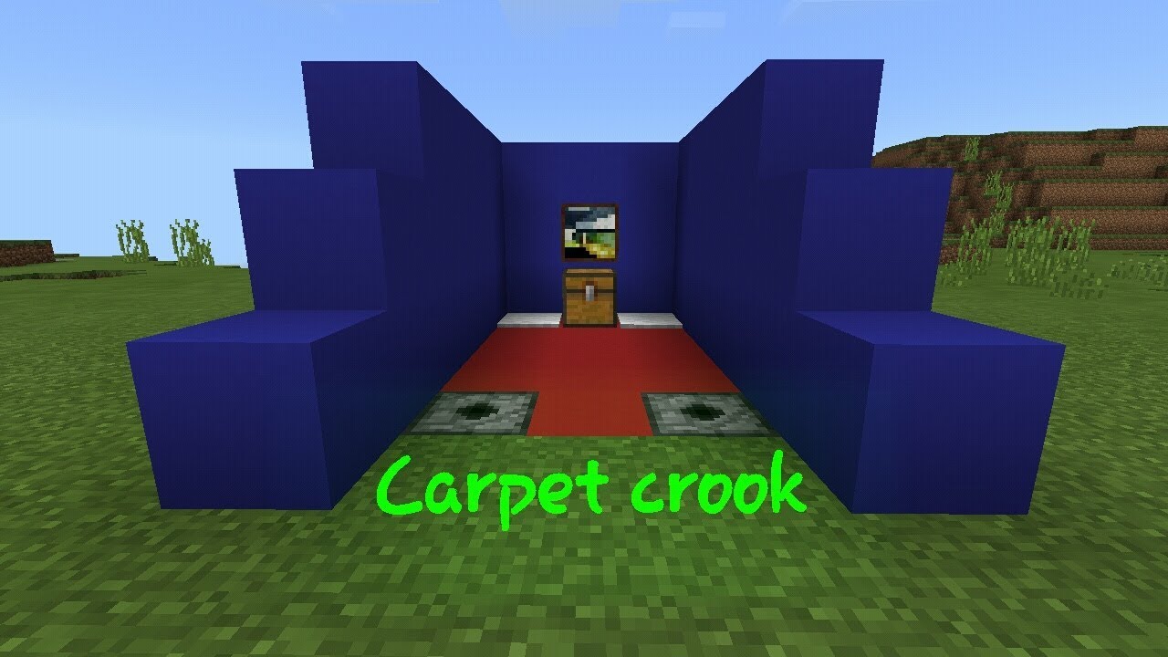 CARPET DEATH TRAP!!! - Minecraft Pocket Edition [Redstone Alternative ...